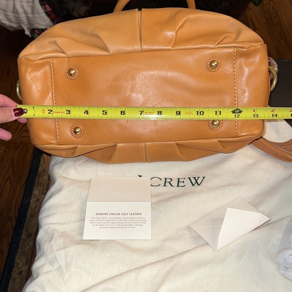 J. Crew | Bags | J Crew Collection Italian Calfskin Leather Bag | Poshmark